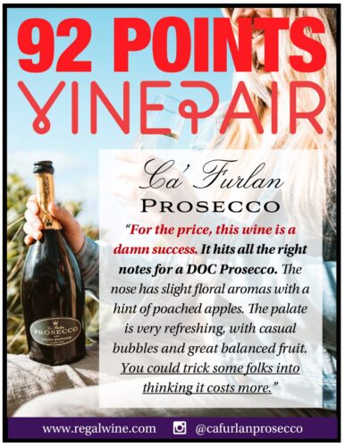 Ca Furlan Prosecco NV VP-CC - Regal Wine Imports