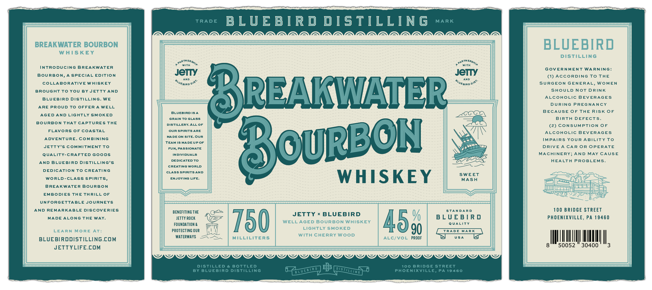 Bluebird Distilling Break Water Bourbon - Regal Wine Imports