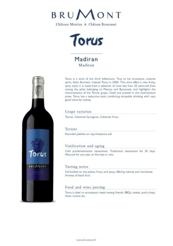 Brumont Torus Madiran - Regal Wine Imports
